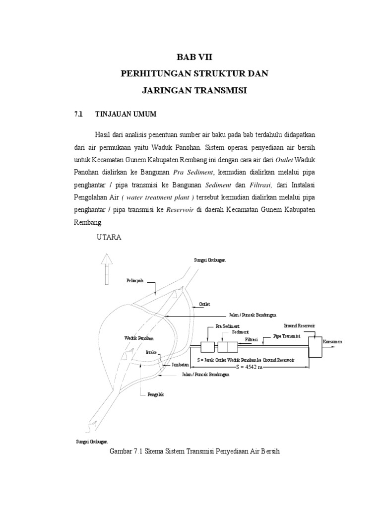 Perhitungan Struktur GWT | PDF