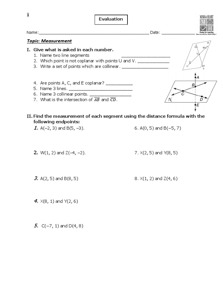 Grades9&10 Evaluation GEOMETRY | PDF | Angle | Geometry