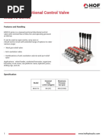 Model v42 Directional Control Valve Service and Parts 1018 | PDF