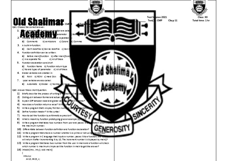 Chap 13 Pdf Parameter Computer Programming Subroutine