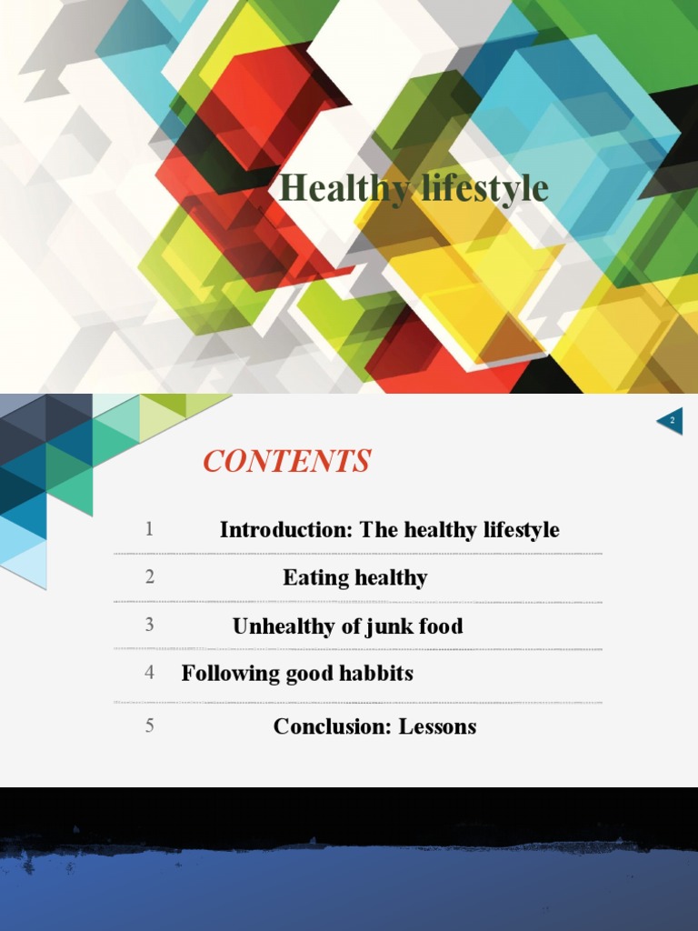Healthy Lifestyle | PDF | Healthy Diet | Obesity