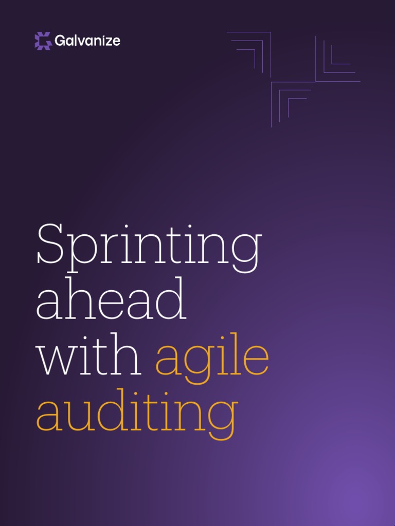 Sprinting Ahead With Agile Auditing | PDF | Agile Software Development | Internal Audit