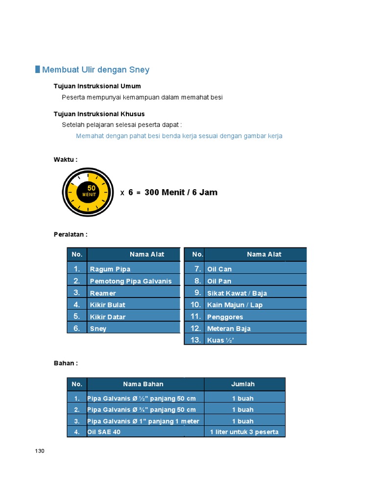 Job Membuat Ulir Dengan Sney | PDF