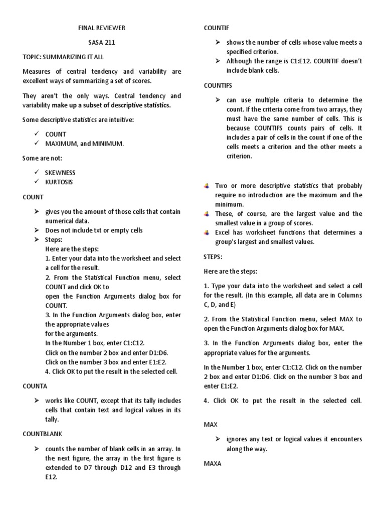 SASA | PDF | Mean | Variance