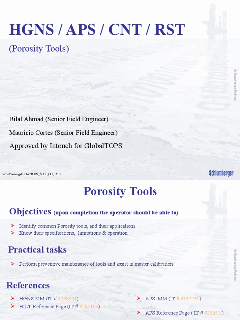 Porosity Tools Training Guide | PDF | Science | Science And Technology