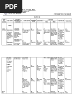 Curriculum Map Grade 9 - MAPEH | PDF | Multiple Choice | Cognitive ...