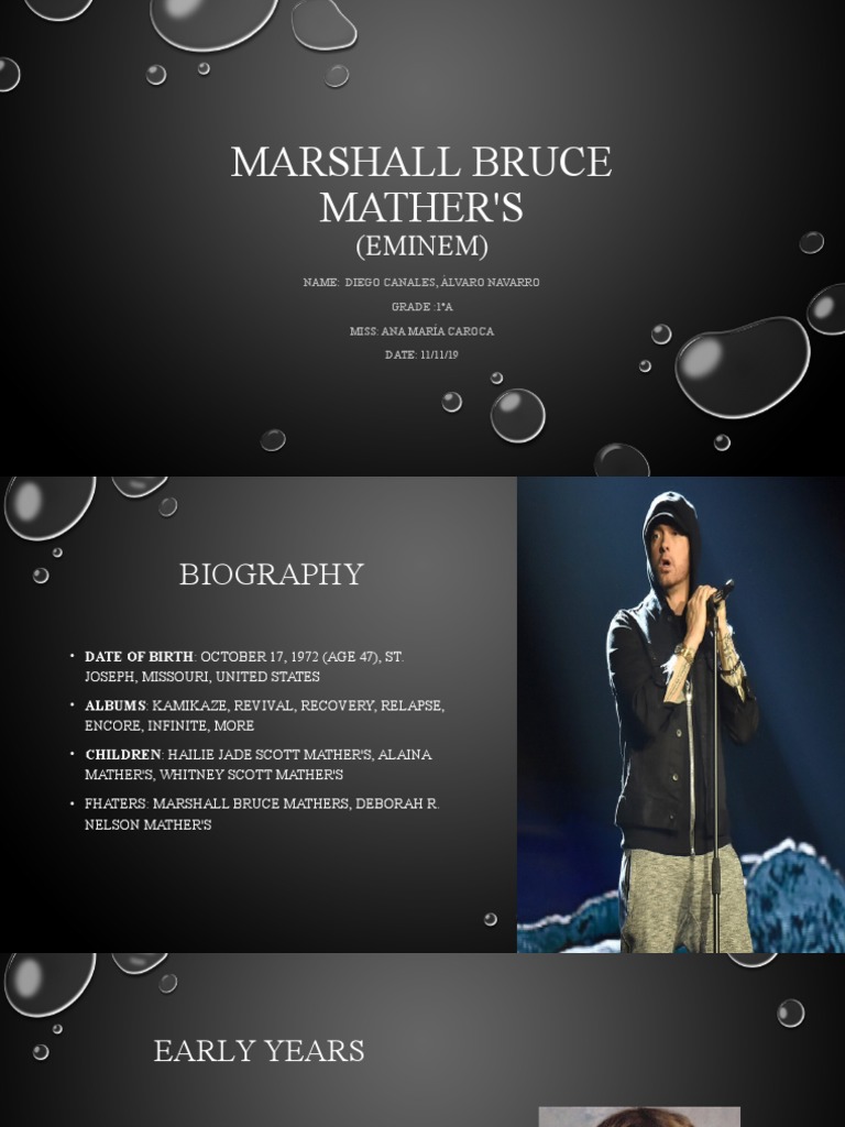 Marshall Bruce Mather's | PDF