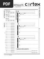 Starfleet Personnel Form PDF | PDF