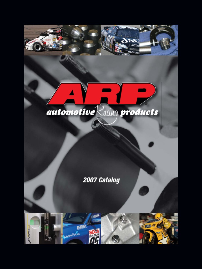 2007 Arp Catalog | PDF | Screw | Strength Of Materials