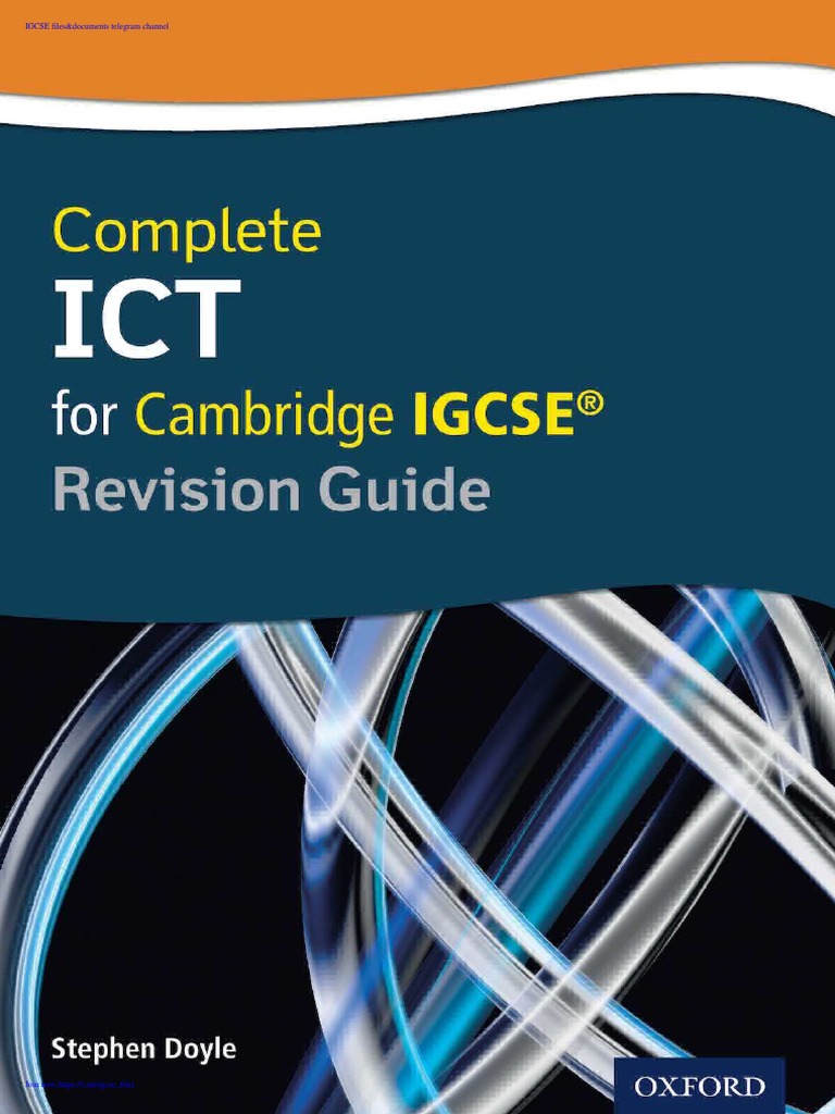 Ict o Level Revision Guide | PDF | Business