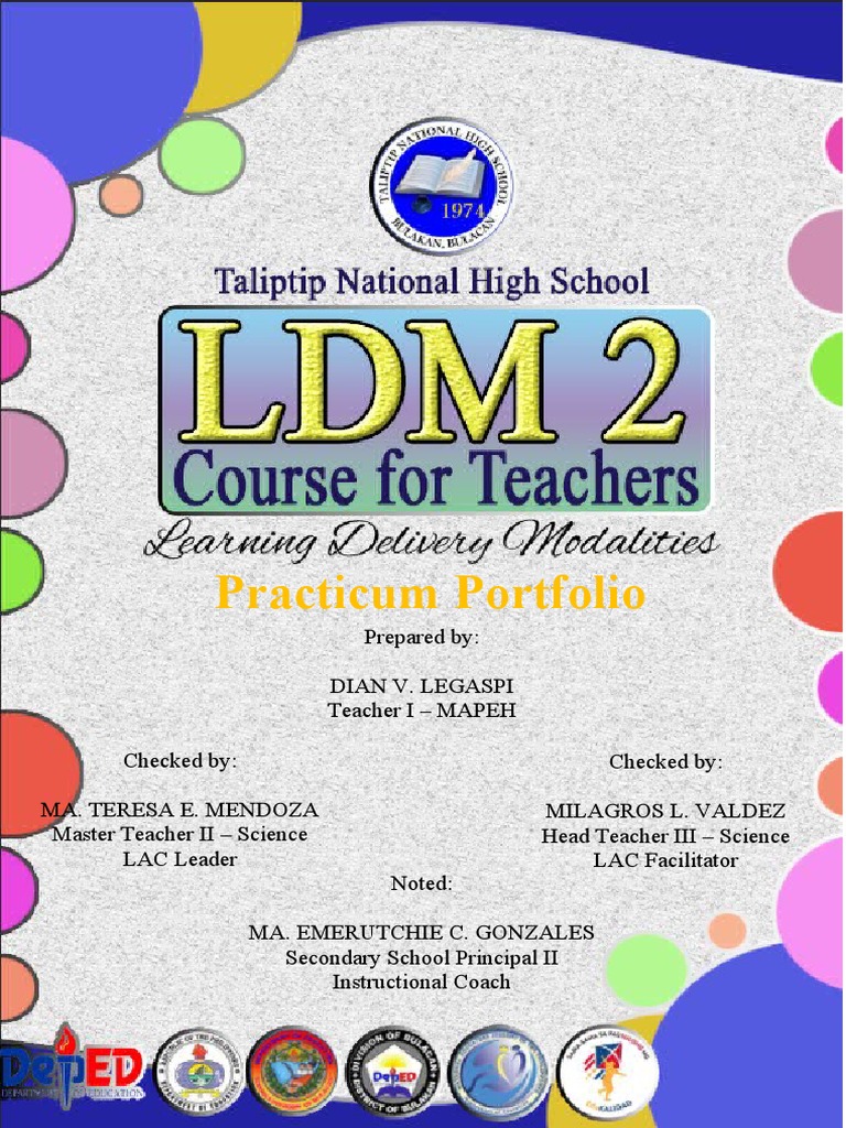 Practicum Portfolio: Department of Education | PDF | Educational Technology | Curriculum