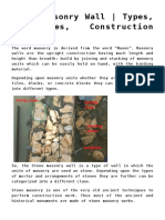 RRM Retaining Wall - Design Report | PDF | Drainage | Masonry