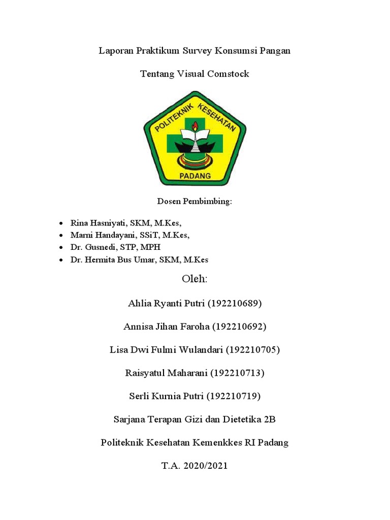 Laporan Praktikum SKP Visual Comstock Kelp 5 | PDF