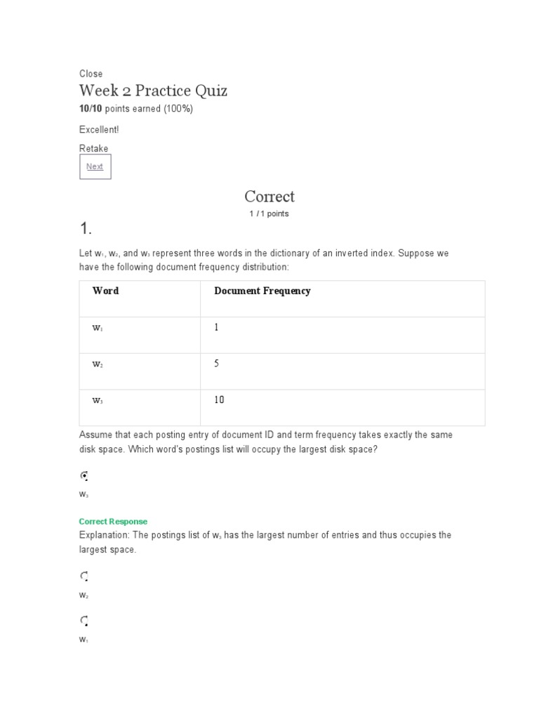 Week 2 Practice Quiz | PDF | Computer Data | Applied Mathematics