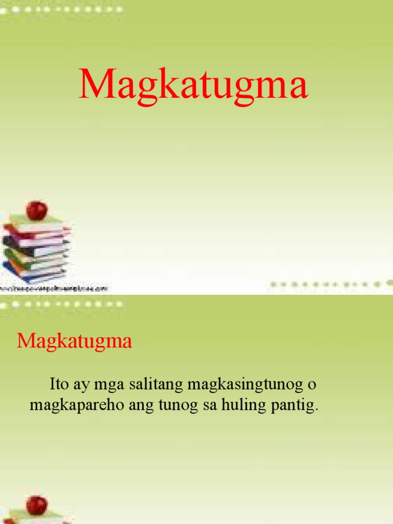 Magkatugma | PDF