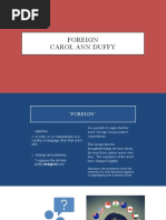 Collection of Poems by Carol Ann Duffy | PDF | Poetry