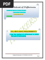 Taylor Series & Maclaurin's Series Notes by Trockers | PDF | Calculus ...