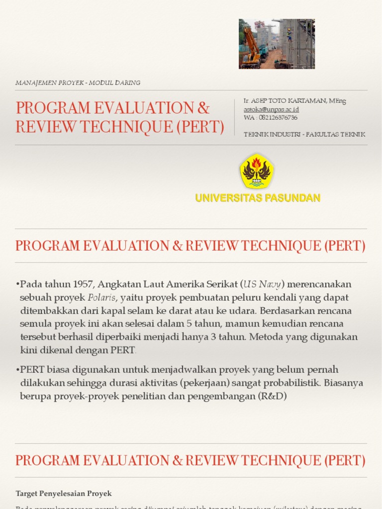 Modul PERT | PDF