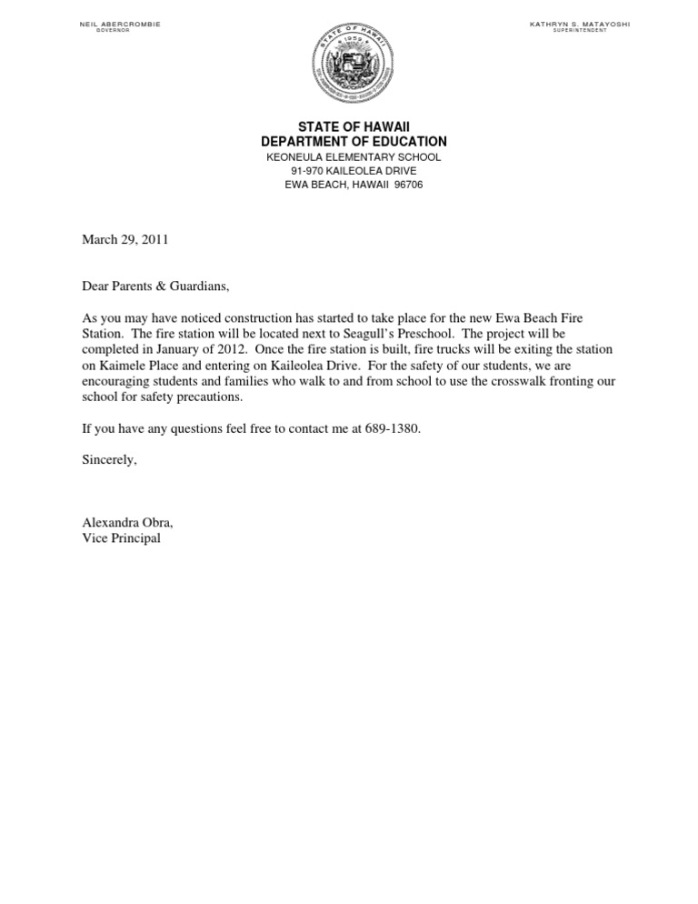 FS Letter | PDF