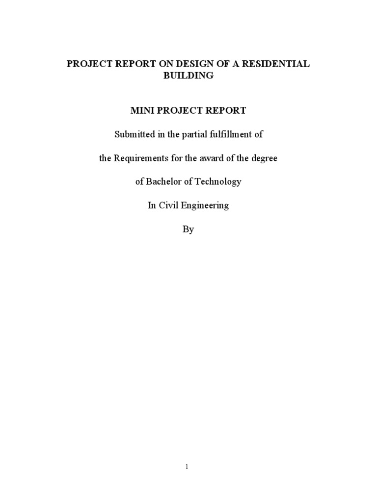 Civil Residential Building | PDF | Room | Humidity
