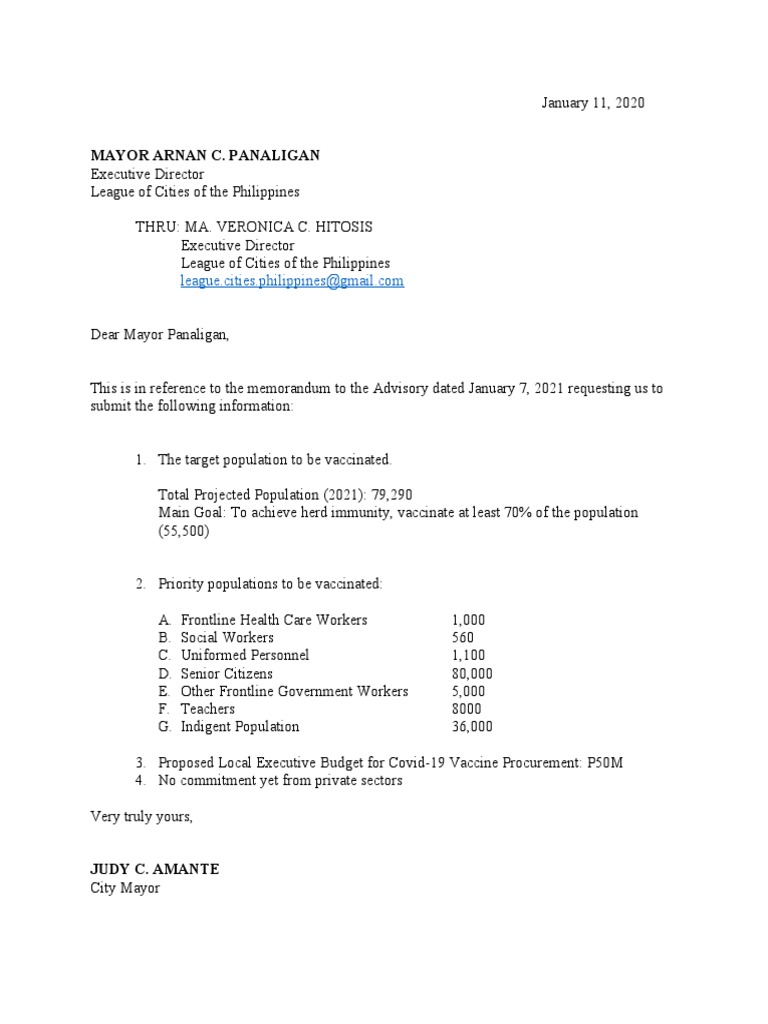 Mayor Arnan C. Panaligan | PDF | Social Science