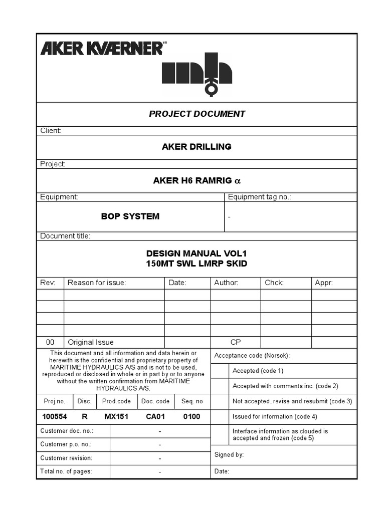 LMRP Skid Design Manual | PDF | Civil Engineering | Structural Engineering