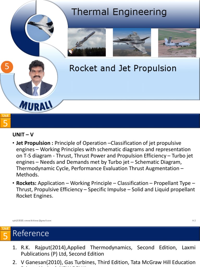 Rocket and Jet Propulsion | PDF | Jet Engine | Rocket Engine