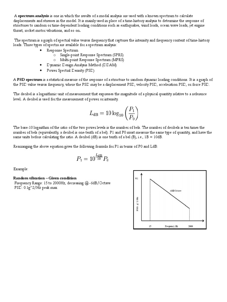 PSD Analysis Steps | PDF | Decibel | Spectral Density