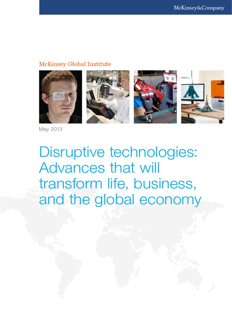 Disruptive Technology | PDF | Internet Of Things | Cloud Computing
