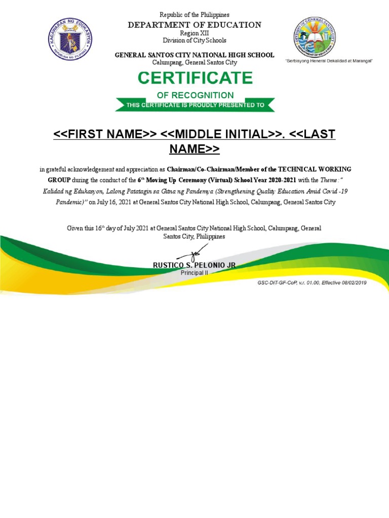 Department of Education | PDF