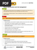 LMRA Checklist PDF | PDF | Personal Protective Equipment | Risk Management
