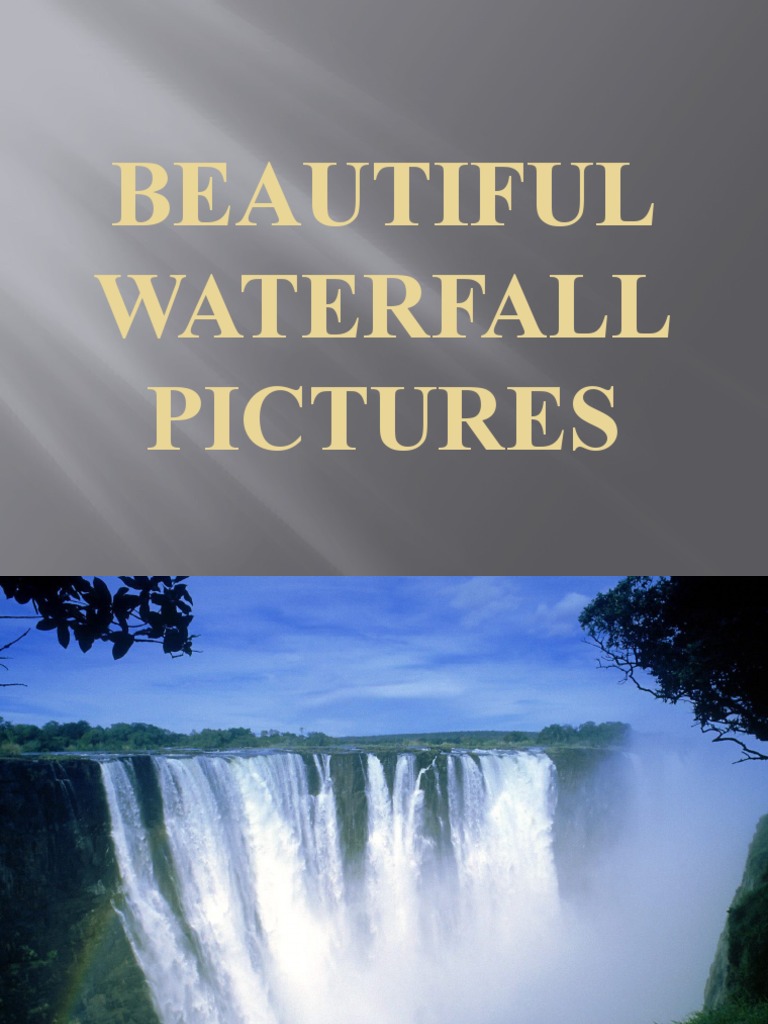 Beautiful Waterfalls | PDF