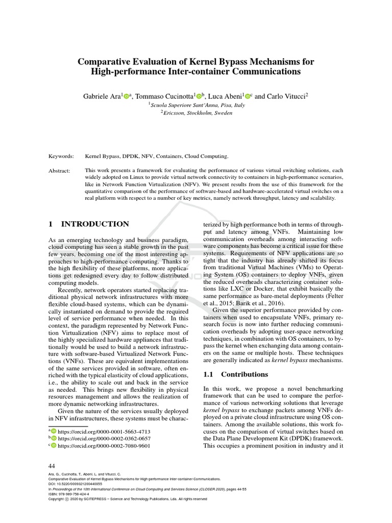 DPDK - Inter-Container Communications | PDF | Network Interface Controller | Computer Network