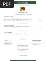 LSU 459 Dining Hall Menu for Oct 15 | PDF | Spanish Cuisine | Roasting