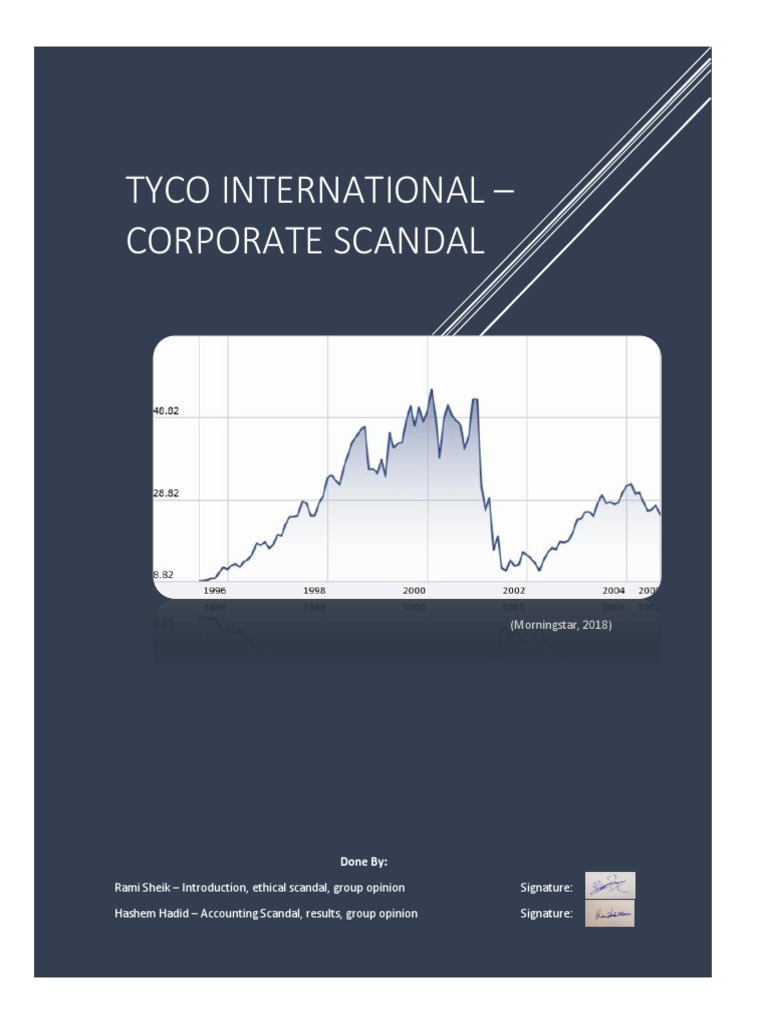 Tyco International - Corporate Scandal and Accounting Fraud | PDF | U.S ...