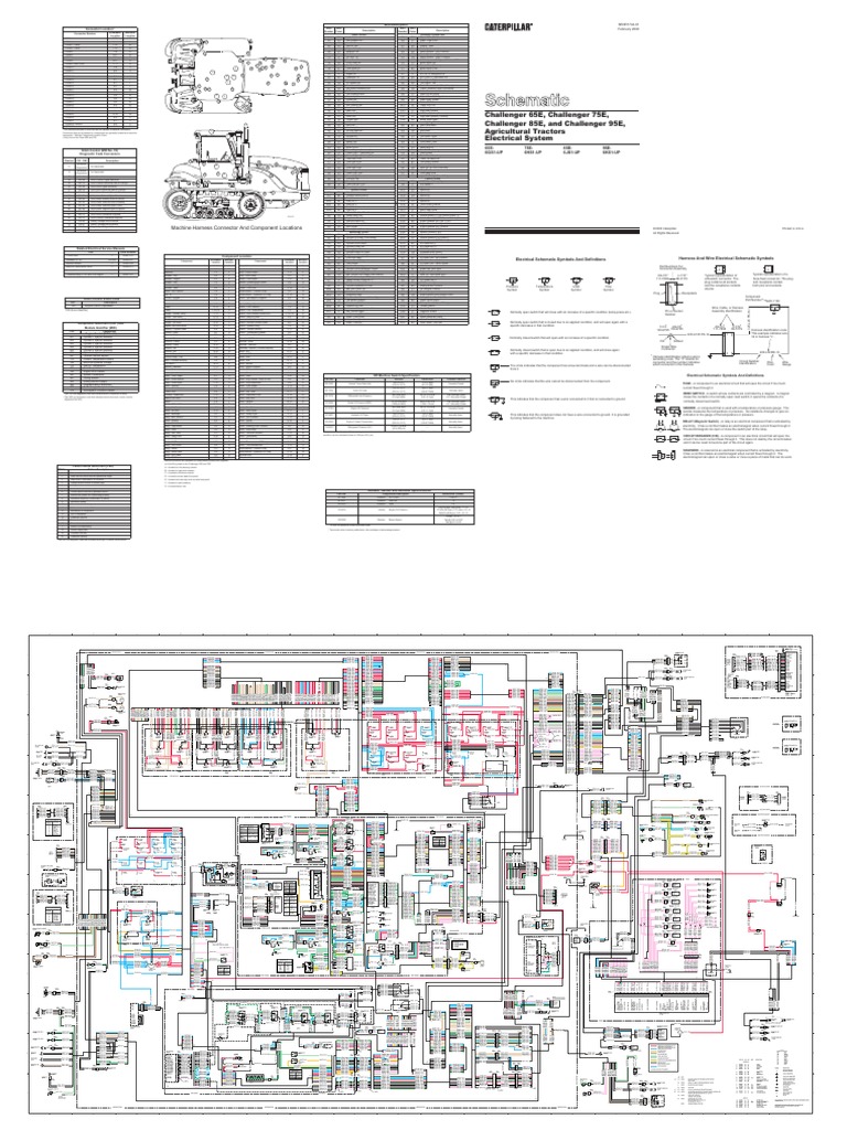 Challenger 65E, Challenger 75E, Agricultural Tractors Electrical System ...