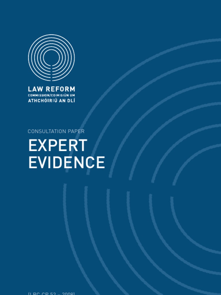 CP Expert Evidence | PDF | Expert Witness | Trials