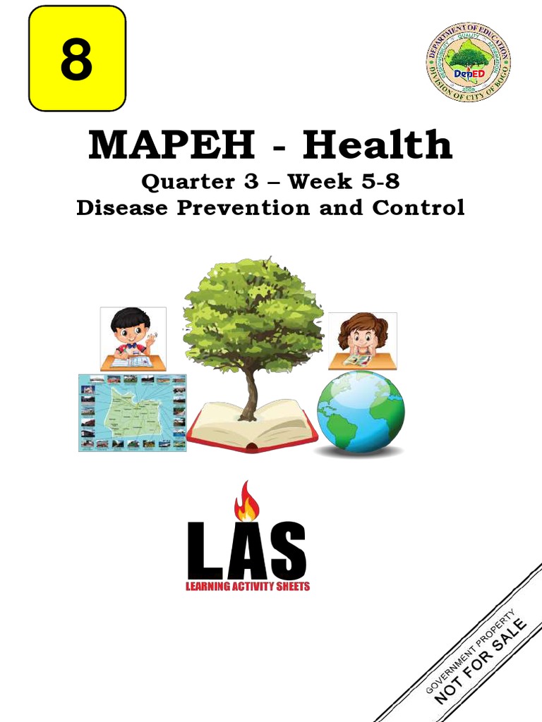 MAPEH - Health: Quarter 3 - Week 5-8 Disease Prevention and Control ...