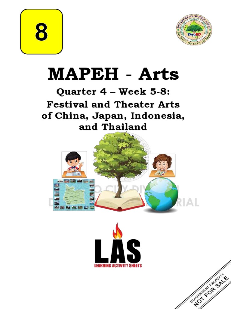 MAPEH - Arts: Quarter 4 - Week 5-8: Festival and Theater Arts of China ...