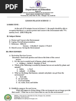 DLP in Science 3 Lesson 1.1 Q3 LC1 | PDF | Learning | Cognition