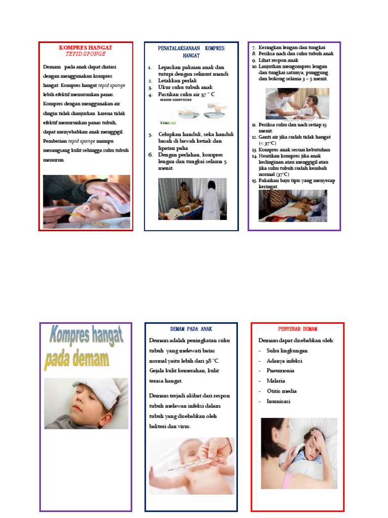 Leaflet TEPID-SPONGE | PDF