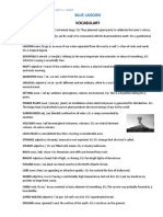 Descriptive Water Vocabulary Guide | PDF | Water | Rain