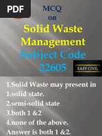 Solid Waste Management Question Bank | PDF | Municipal Solid Waste ...