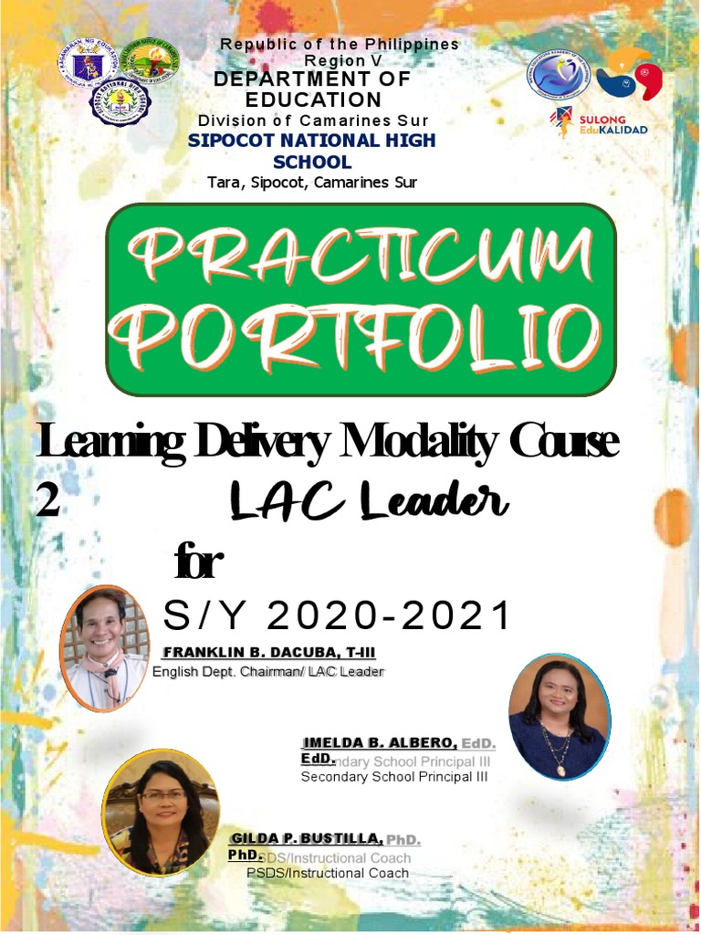 Final FD Practicum Portfolio | PDF | Educational Assessment | Teachers