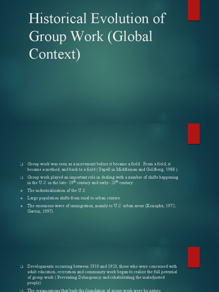 Evolution of Group Work in Social Context | PDF | Unrest | Science