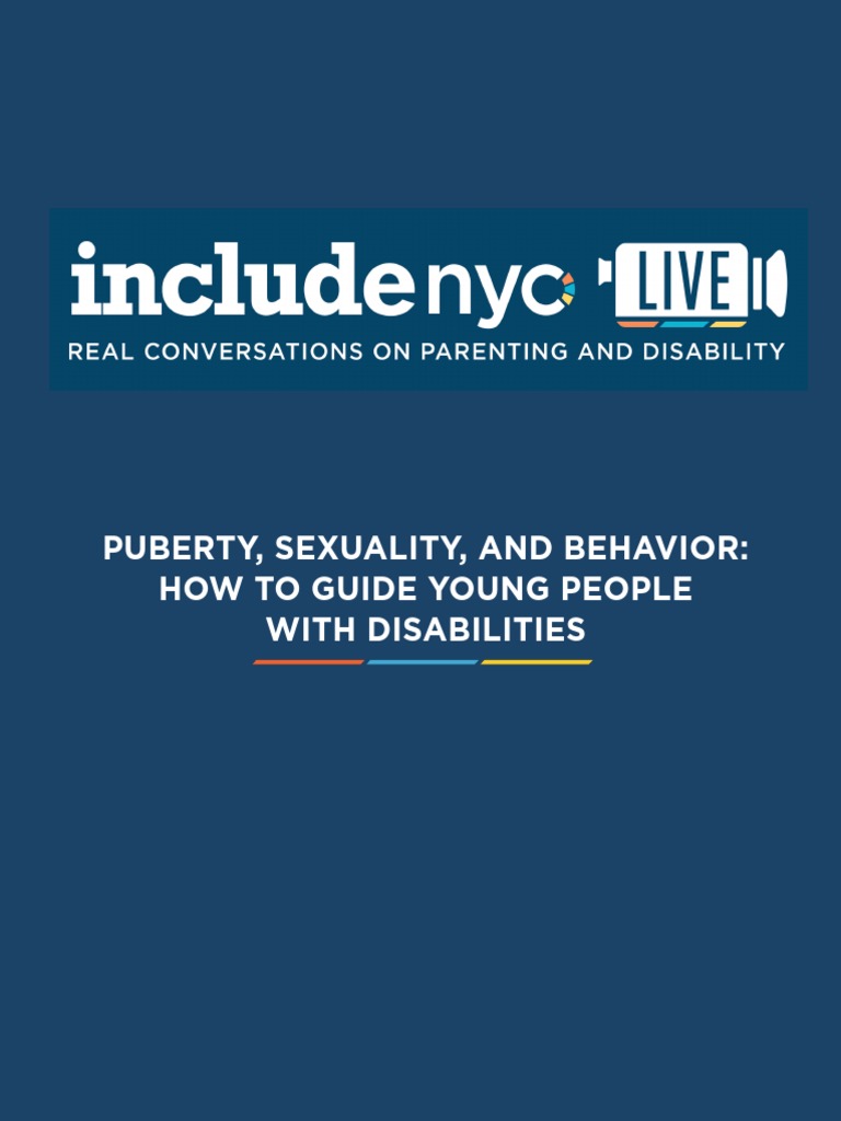 Puberty Sexuality And Behavior How To Guide Young People With