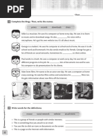 Wonder 5 Reading Answer Key | PDF | Nature