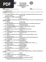 Testpaper For Commercial Cooking Grade 8 | PDF | Kitchen Utensil ...