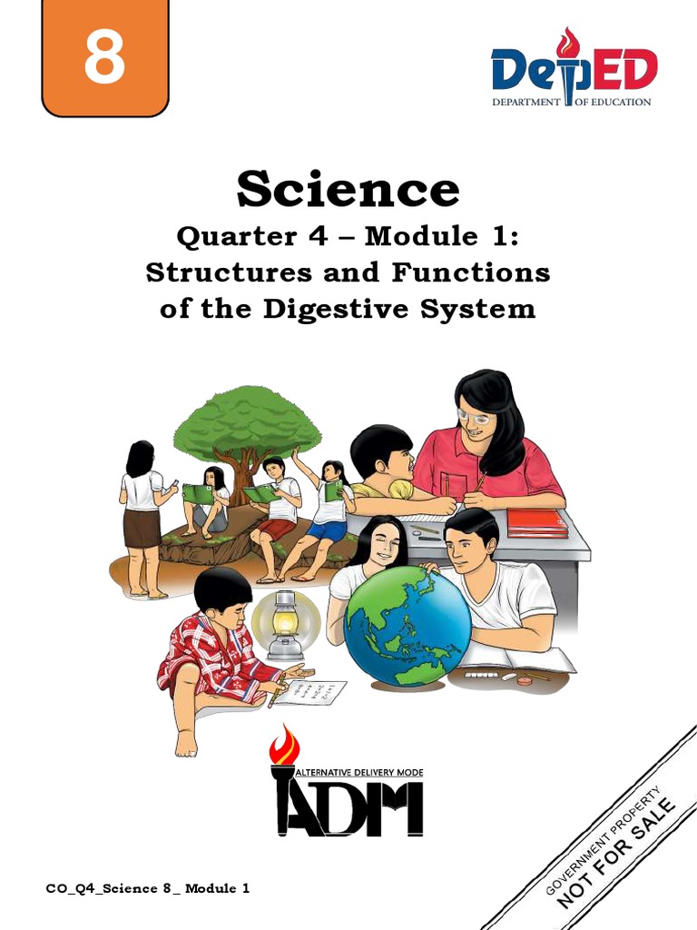 Science Module 1 For Grade 8 | PDF | Human Digestive System | Digestion