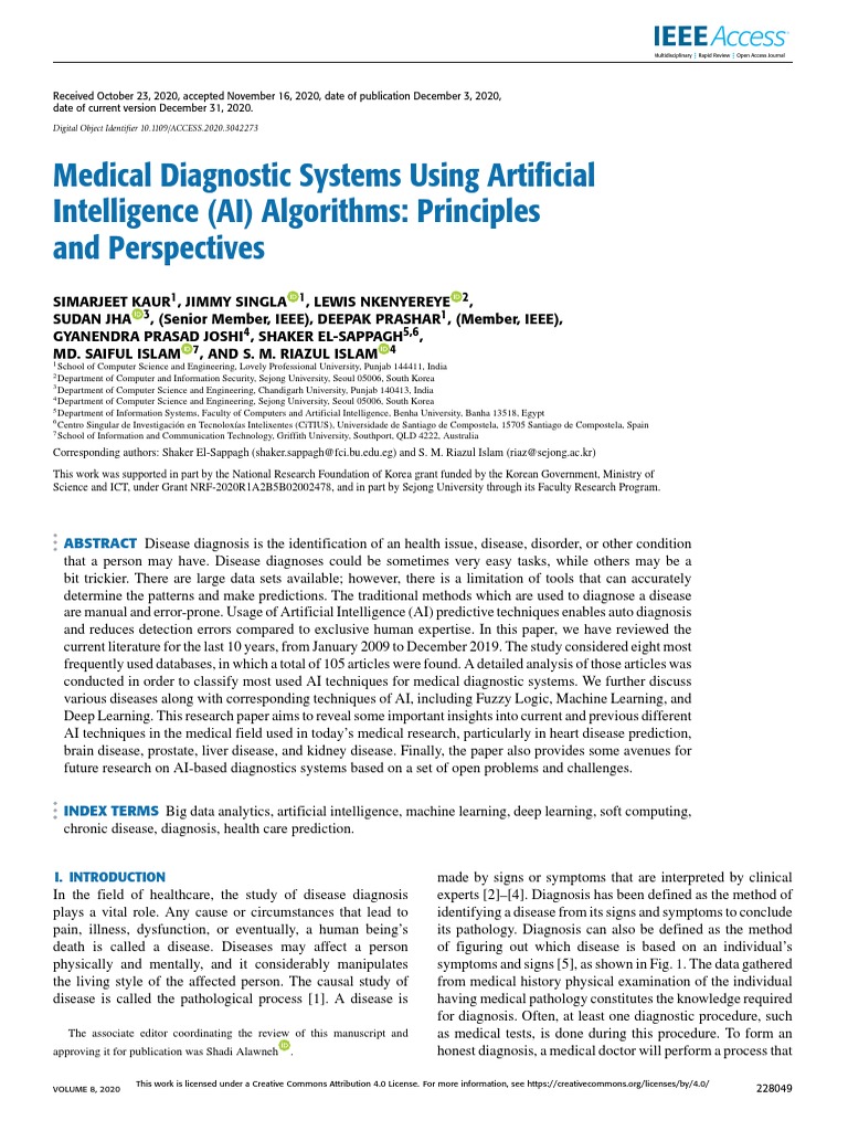 Artificial Intelligence | PDF | Machine Learning | Medical Diagnosis